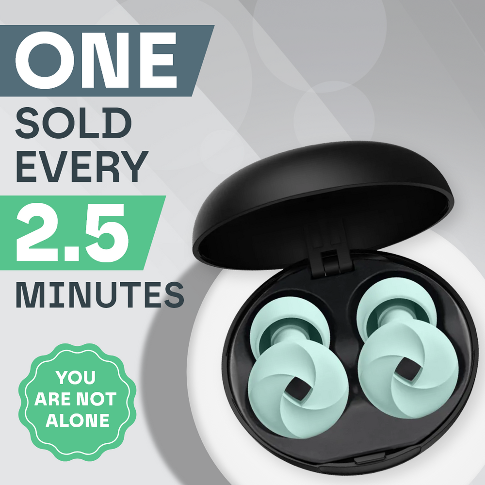 Noise Cancelling Ear Plugs: Pressure-Free, Reusable for Travel & Study